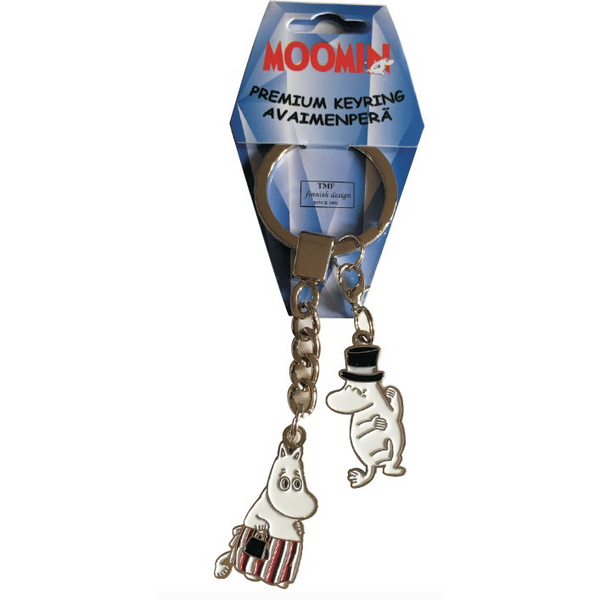 Moomin Metal Keyring Moominmamma And Moominpappa - The Official Moomin ...