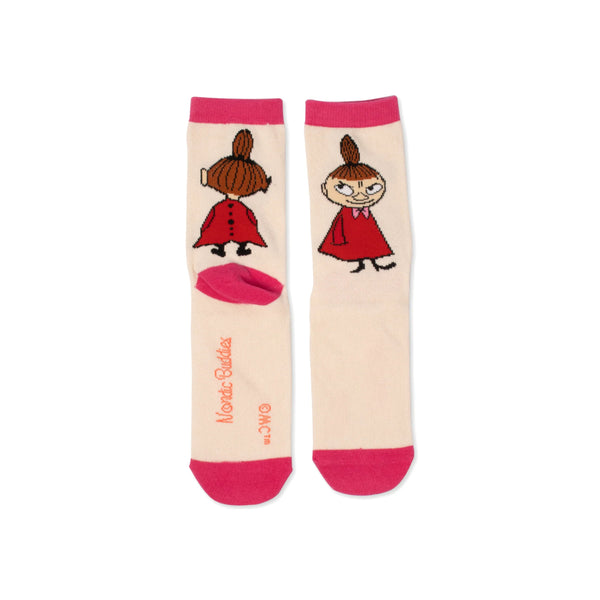Moomin Socks Little My Beige - The Official Moomin Shop - United Kingdom