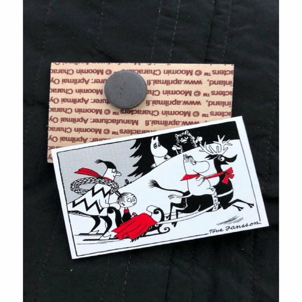 Wooden Magnet Snorkmaiden on a Reindeer - The Official Moomin Shop ...