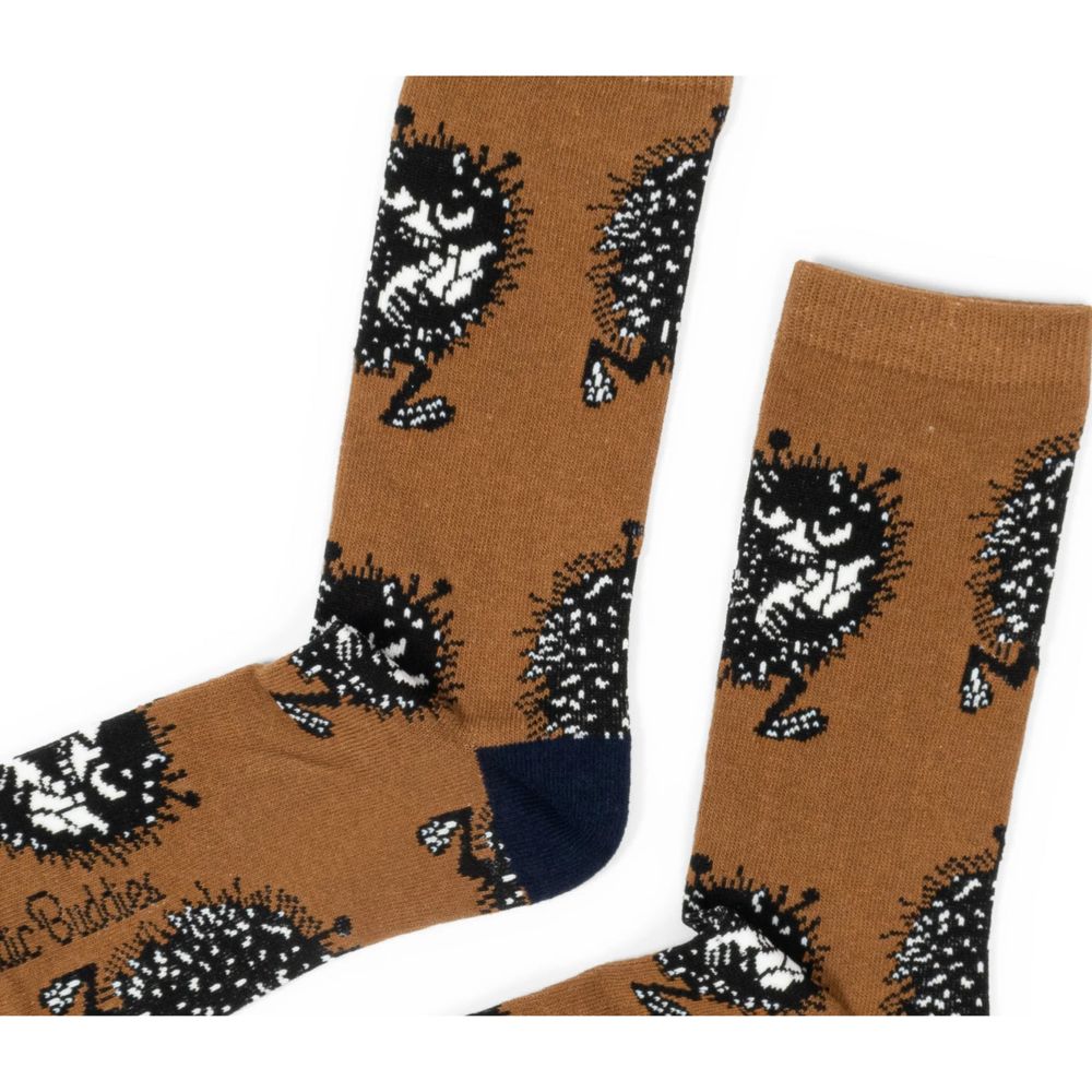 Moomin Socks Stinky Getaway Brown - The Official Moomin Shop - United ...