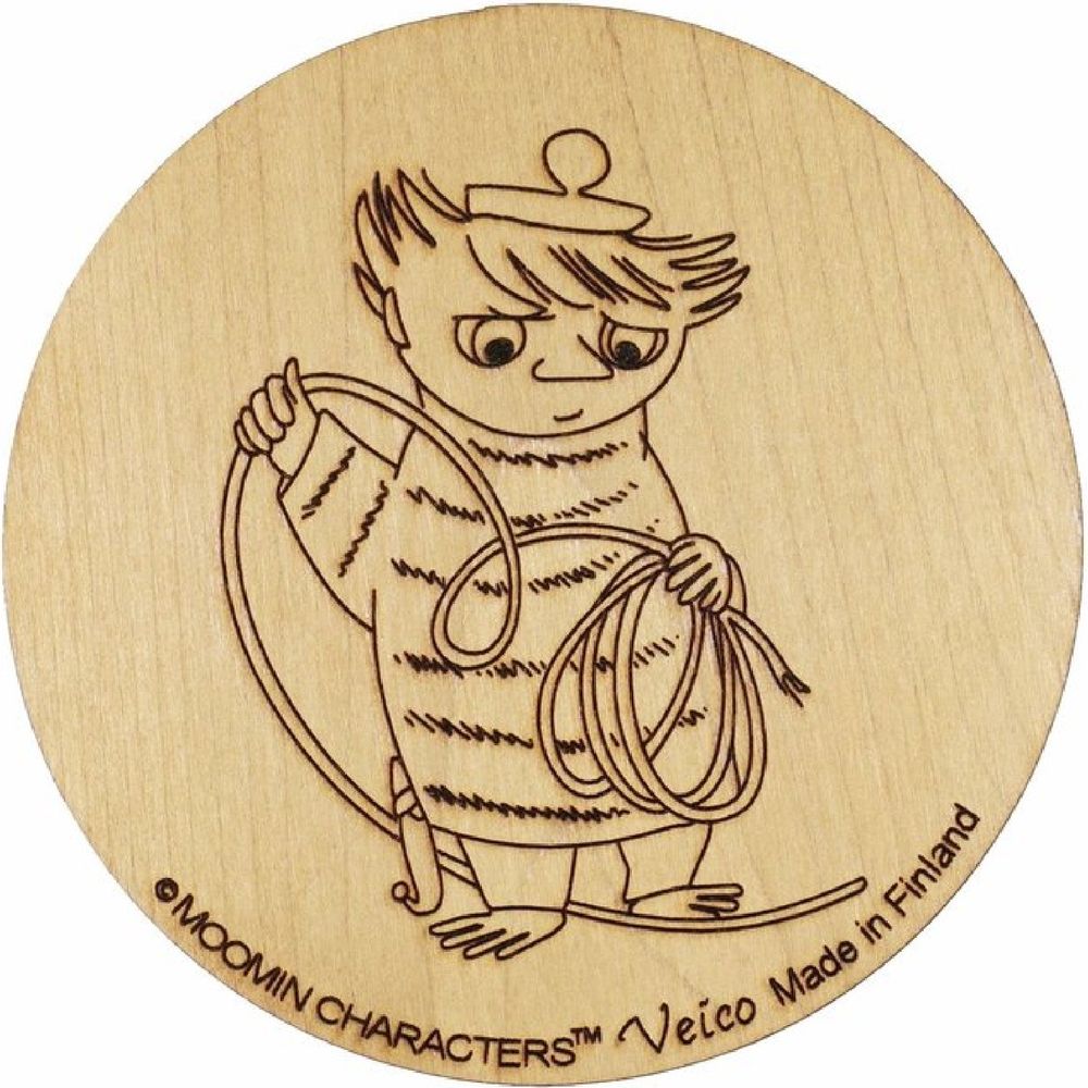 Wooden Coaster Too-Ticky - The Official Moomin Shop - United Kingdom
