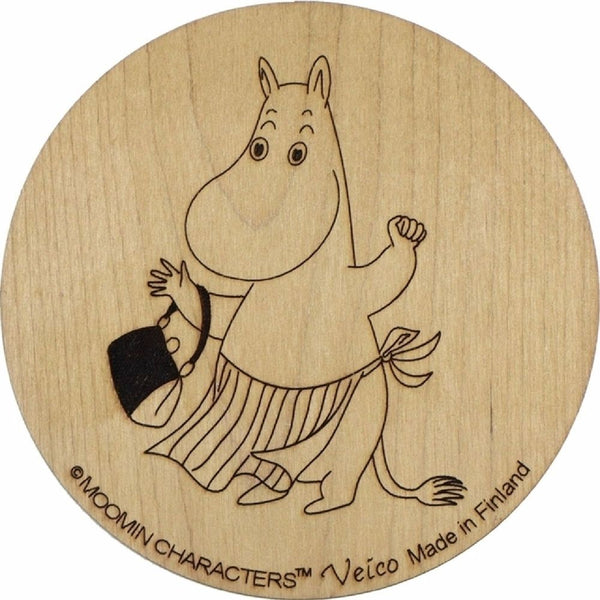 Wooden Coaster Moominmamma Dancing - The Official Moomin Shop - United ...