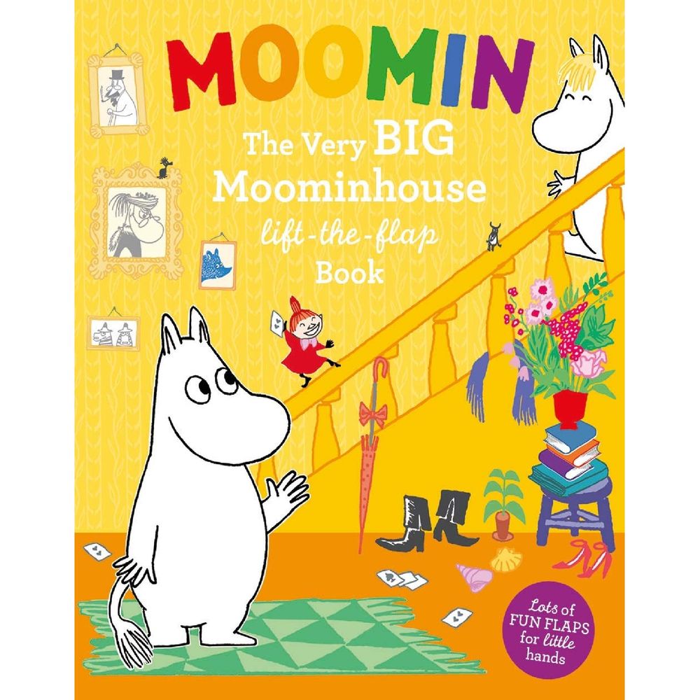 Moomin: The Very BIG Moominhouse Lift-The-Flap-Book - The Official ...