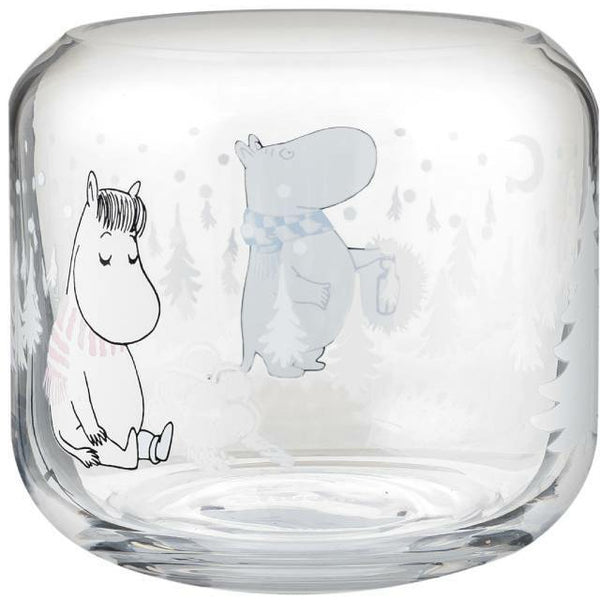 Tealight holder Snowfall - The Official Moomin Shop - United Kingdom
