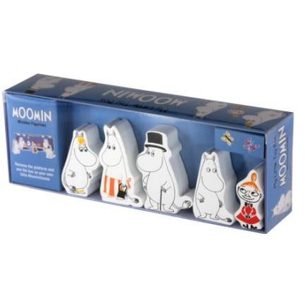Wooden Figurine Set Small Family - The Official Moomin Shop - United ...