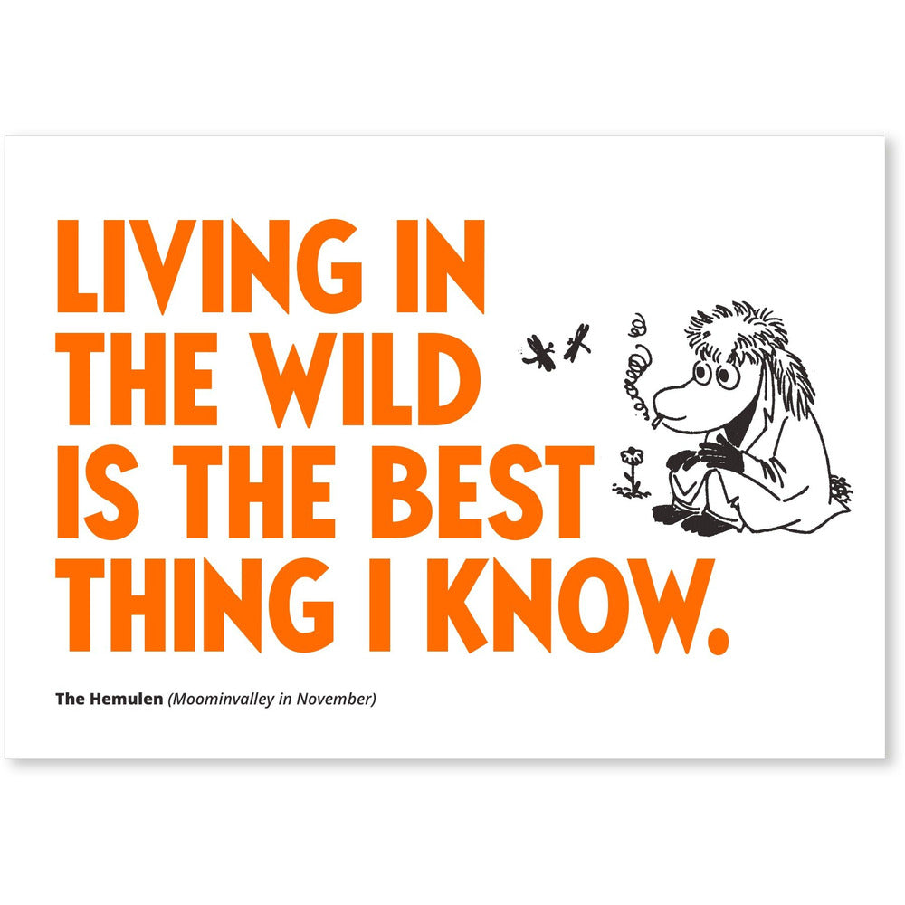Moomin Postcard The Hemulen - The Official Moomin Shop - United Kingdom